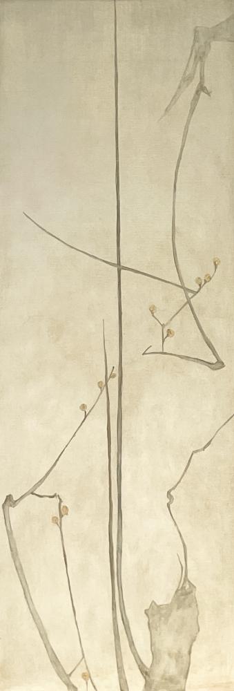 四季草花図 冬Plum tree|AKIKO KONDOAKIKO KONDO