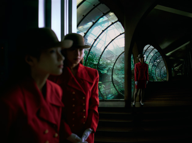 束の間の世界 - 1F・2F・3F (三点セット) シリーズ「エレベーター・ガール」(elevatorgirl)よりA Transient ...