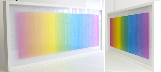 色相のグラデーションgradation of hue|石川美奈子Minako Ishikawa